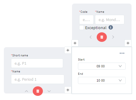 Create a timetable cycle